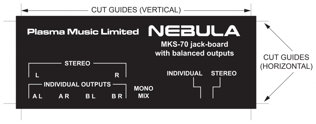 Nebula Balanced Outputs for the Roland MKS-70 - Plasma Music Limited
