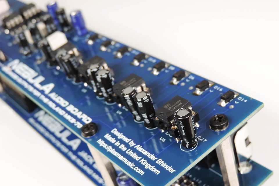 Nebula Balanced Outputs for the Roland MKS-70 - Plasma Music Limited