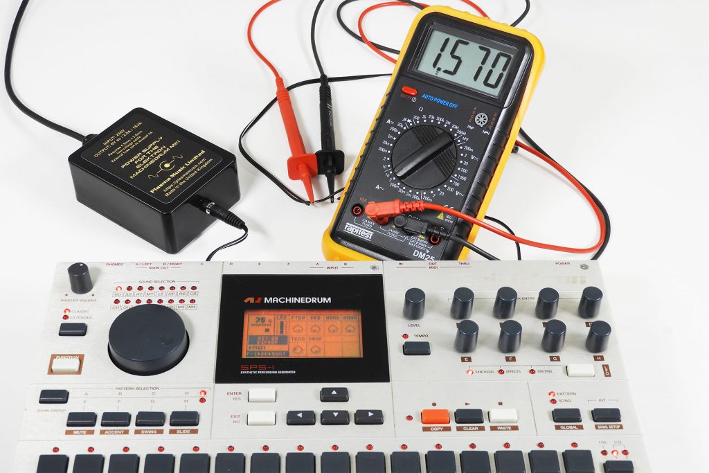 Power Supply for the Elektron MachineDrum Mk1 - Plasma Music Limited