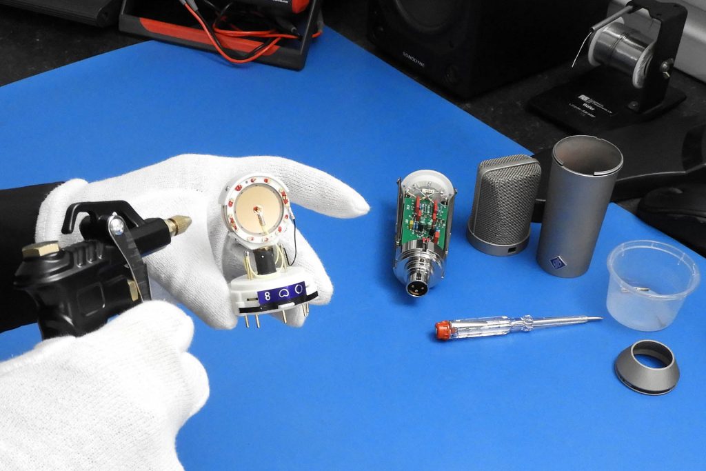 Microphone Capsule Cleaning - Plasma Music Limited